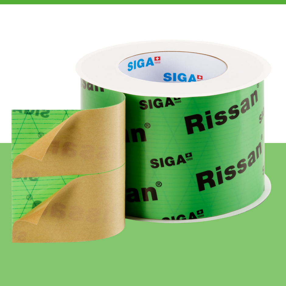 SIGA Rissan® 60 VCL & Jointing Airtightness Tape - 60mm x 25m